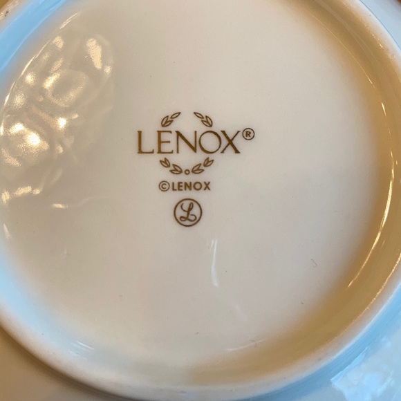 Lenox | Dining | Lenox 24k Gold Trim Woodleaf Ivory Trinket Dish | Poshmark